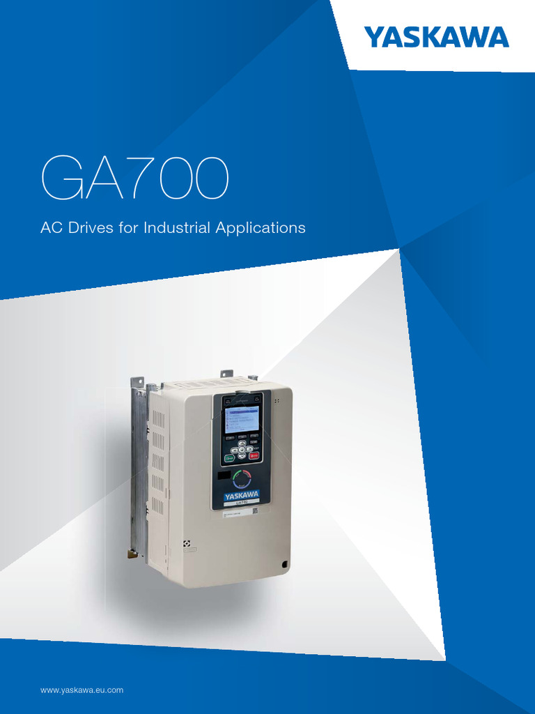 GA700-EN | PDF | Electric Motor | Programmable Logic Controller