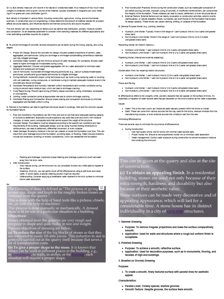 Building Construction paper | Download Free PDF | Concrete | Mortar ...