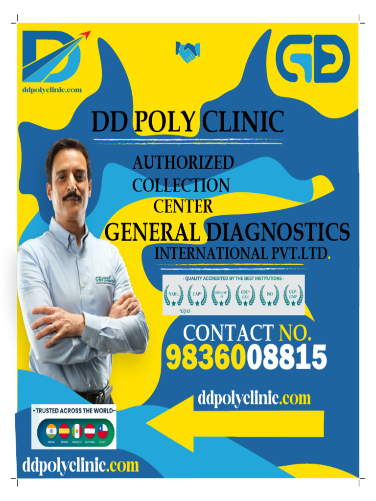 DD Poly Clinic: Authorized Collection Center | PDF