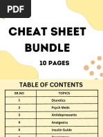 Nursing Lab Values Cheat Sheet | PDF | Creatinine | Kidney