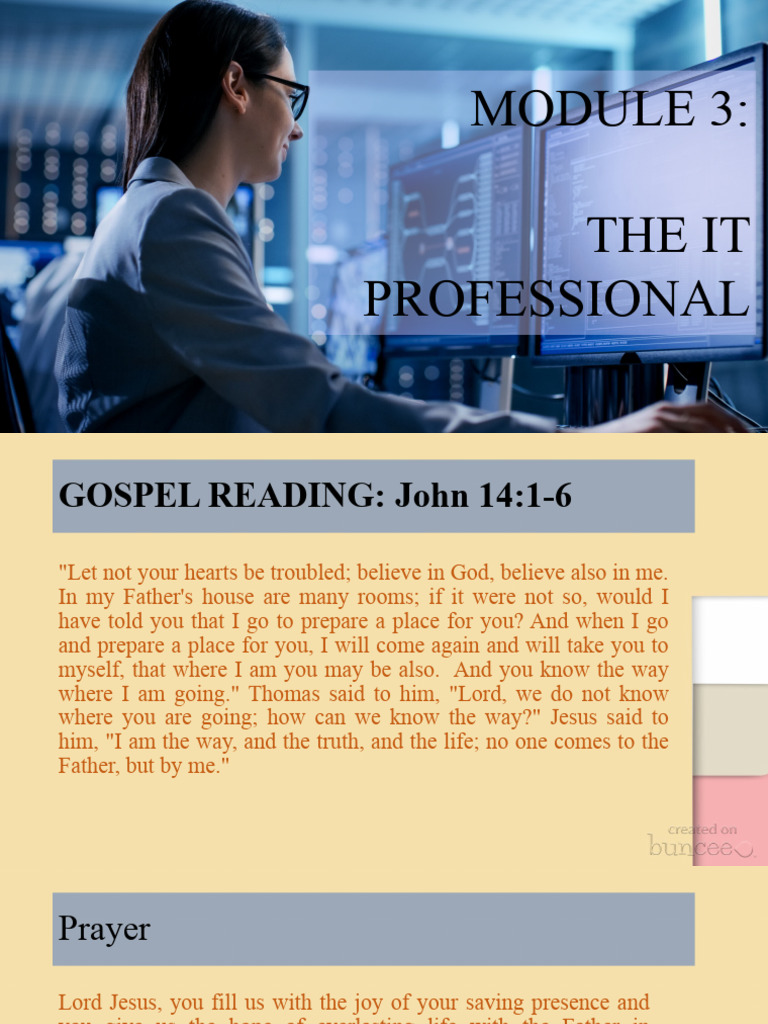 Module3 IT Professionals | PDF | Computer Science | Computer Programming