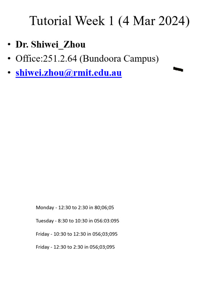 Tutorial week1DeterminacyByShiwei | PDF