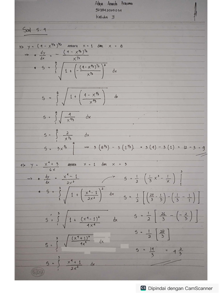 Tugas Fungsi Transenden | PDF