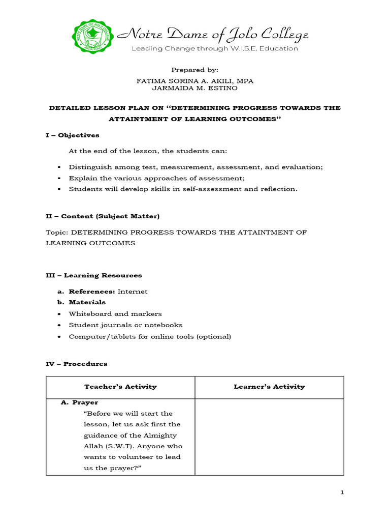Kah May and Lalla LP | PDF | Educational Assessment | Cognition