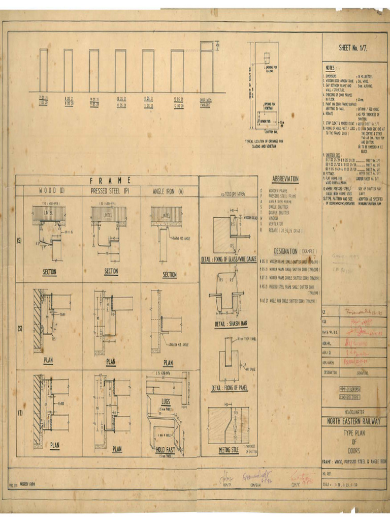 plan of doors | PDF