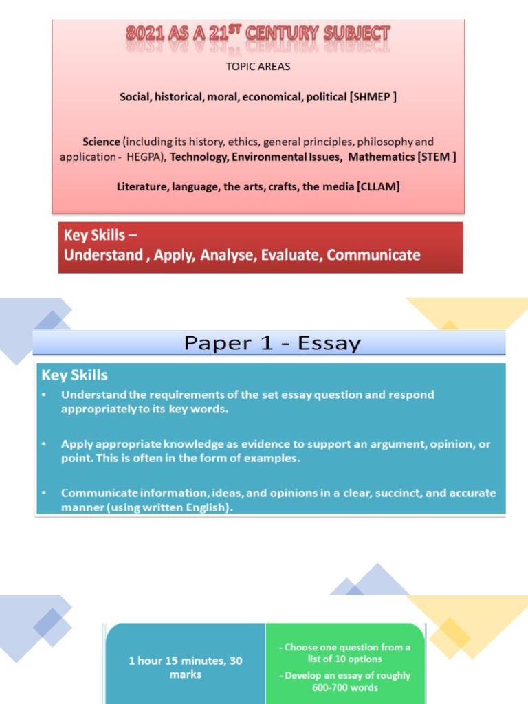 General Eng Essay Introduction | PDF