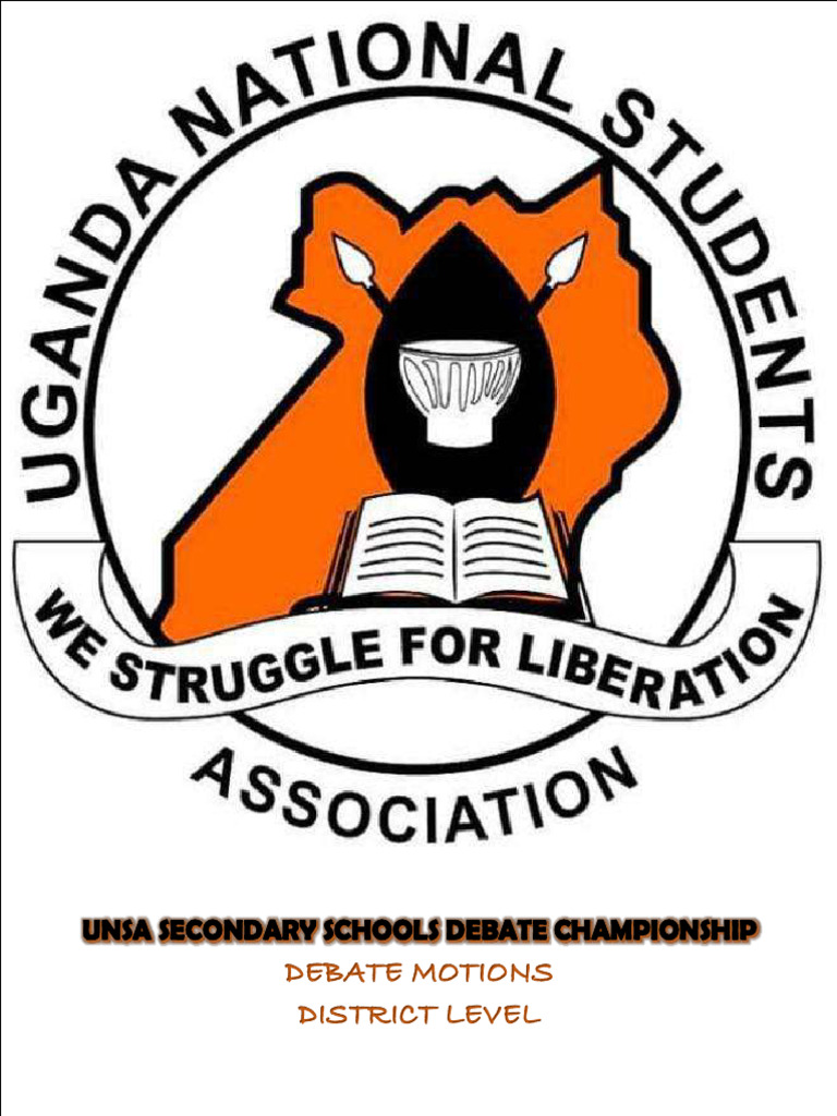 Unsa Debates Motions 2024 District Level | PDF | Uganda