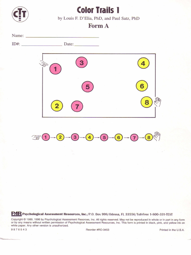 Color Trail 1 Exemple | PDF