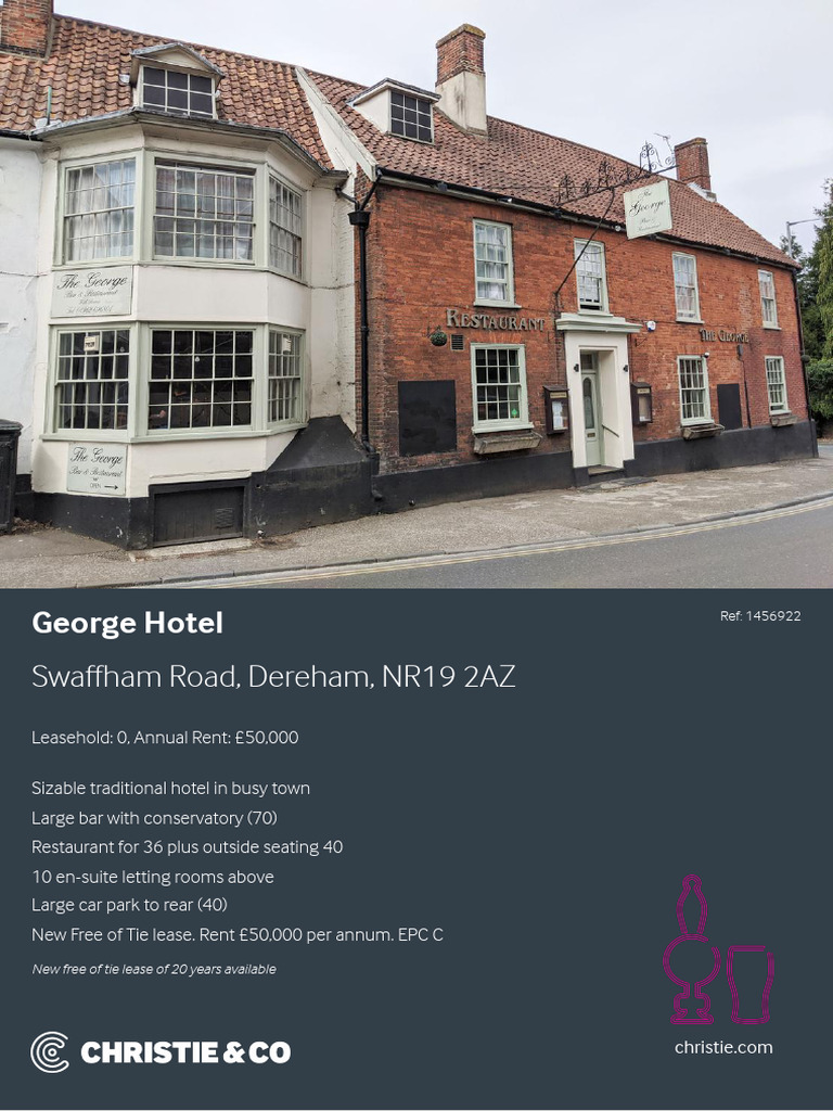 George Hotel Dereham 2020 | PDF | Lease | Renting