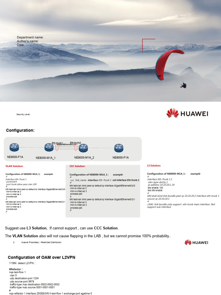 Isis BFD Configuration | PDF | Communications Protocols | Computer Network