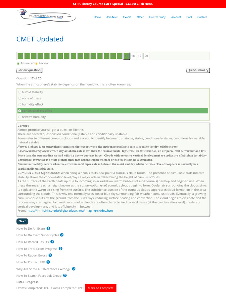 CMET Updated Pilot Practice Exams RA-Aus RPL PPL CPL IREX ATPL 2 | PDF ...