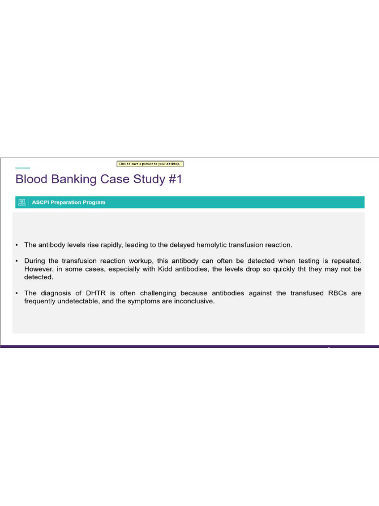 Blood Banking Study Notes | PDF