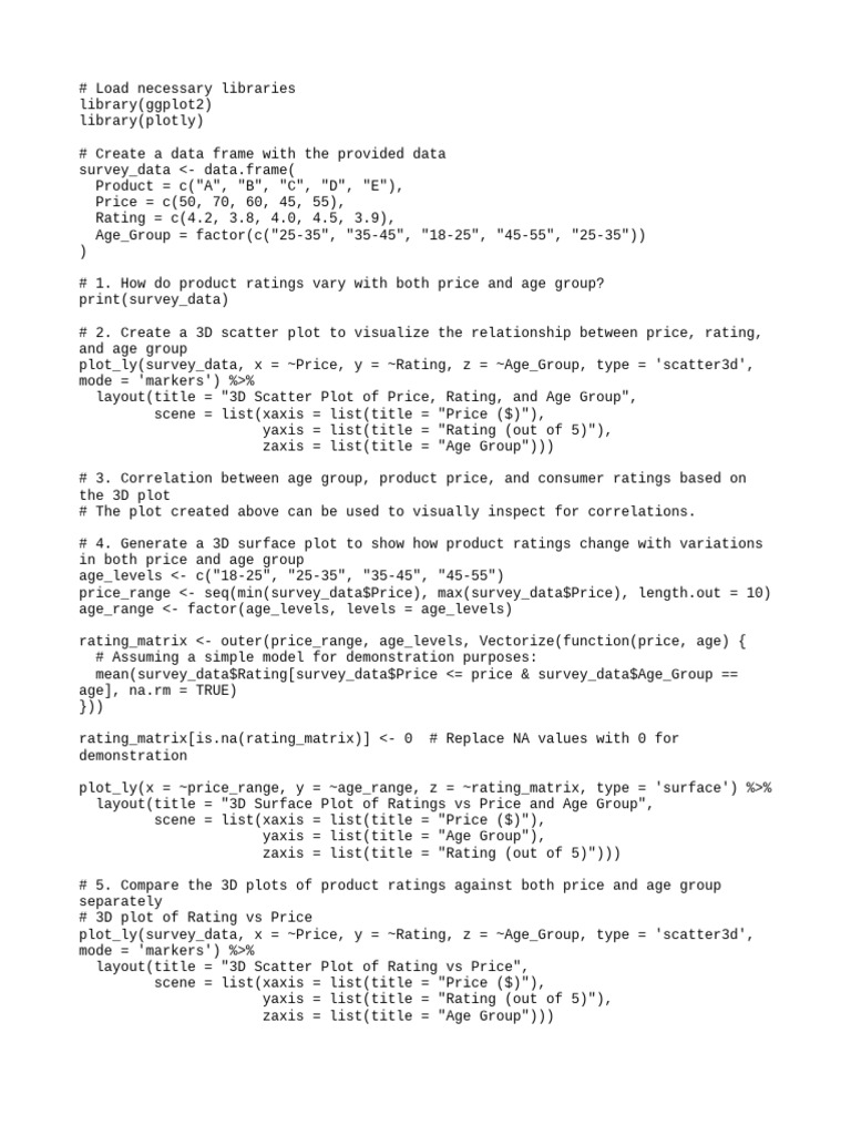 Q18 - Consumer Survey Data | PDF | Survey Methodology