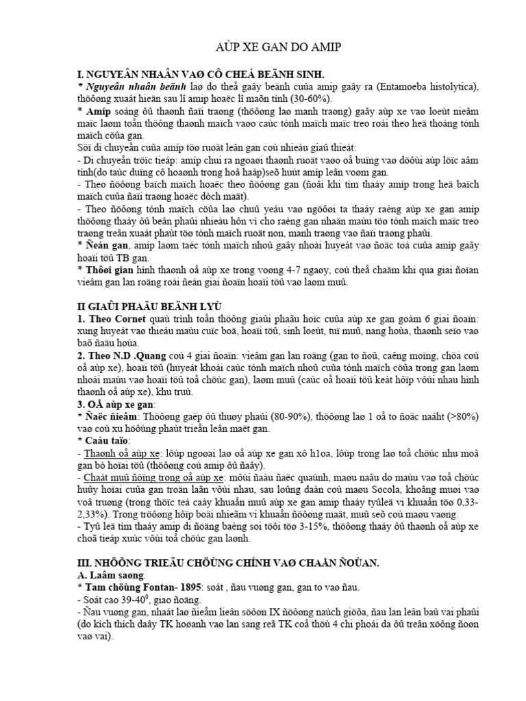Ap Xe Gan Do Amip | PDF