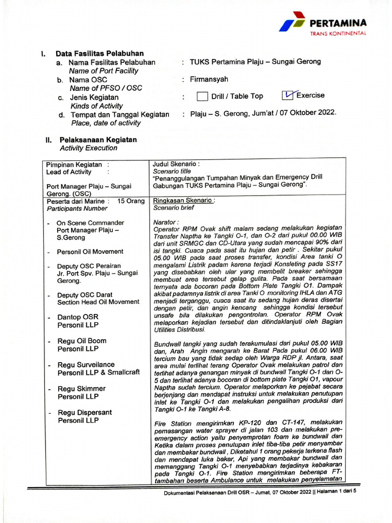 Drill OSR 07 Oktober 2022 - 113831 | PDF