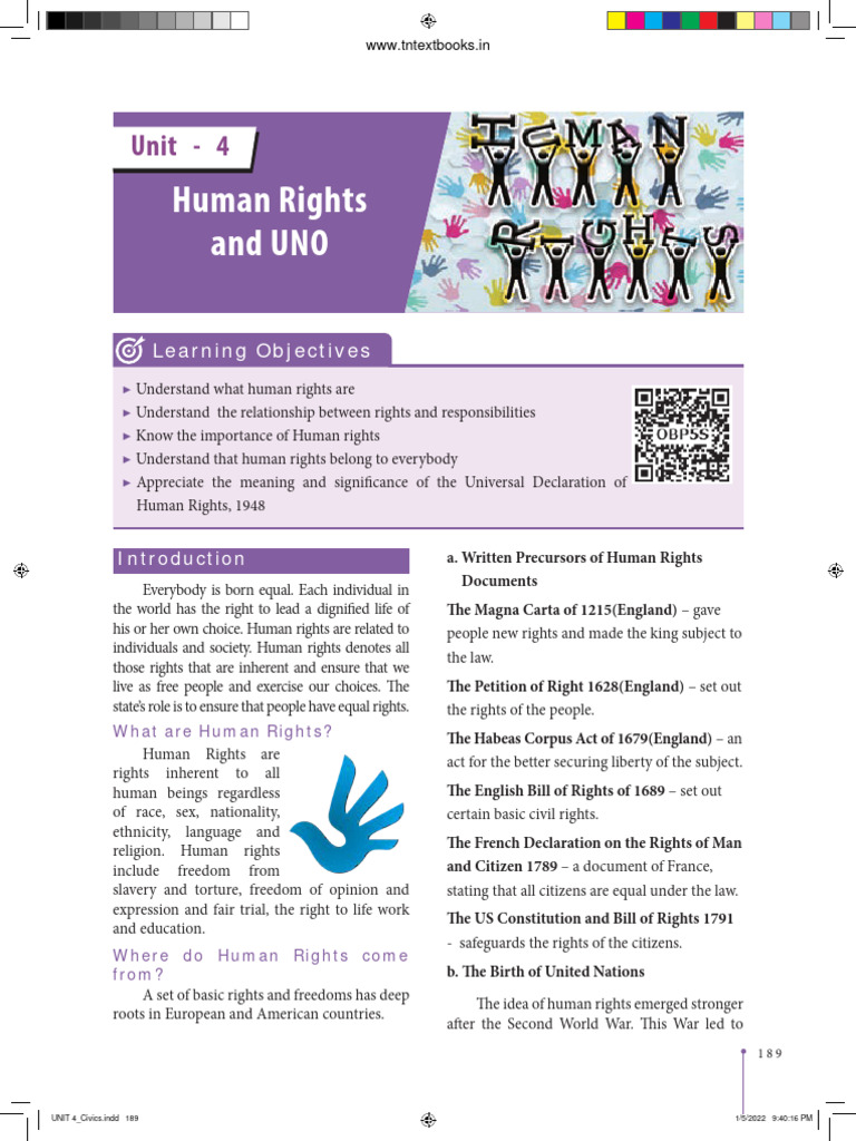 1 Human Rights | Download Free PDF | Human Rights | Children's Rights