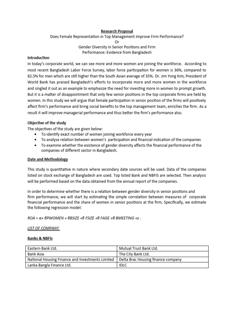 Research Proposal | PDF | Economies | Business