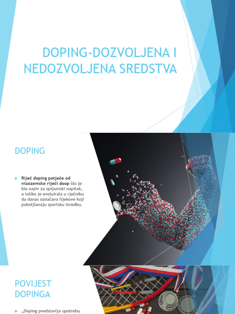 Doping-Dozvoljena I Nedozvoljena Sredstva | PDF
