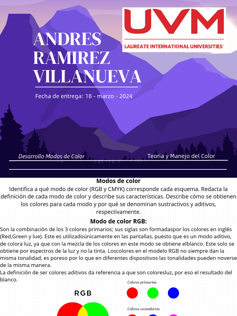 Teoria Del Color | Descargar gratis PDF | Color | Modelo de color Rgb