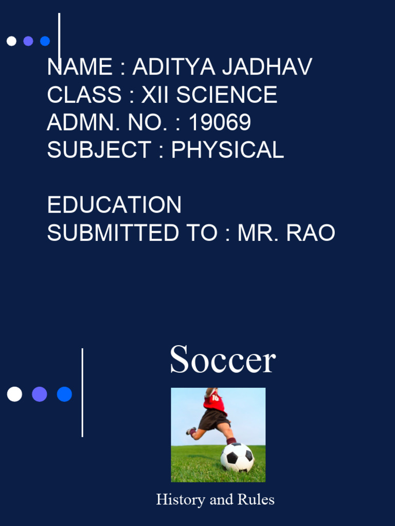 Soccer | PDF | Association Football | Sport Variants