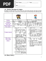 [A Monster Calls] Worksheet 04 - Revision | PDF