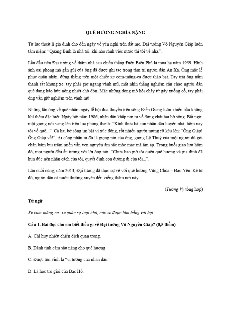 tv lớp 4 gk2 | PDF