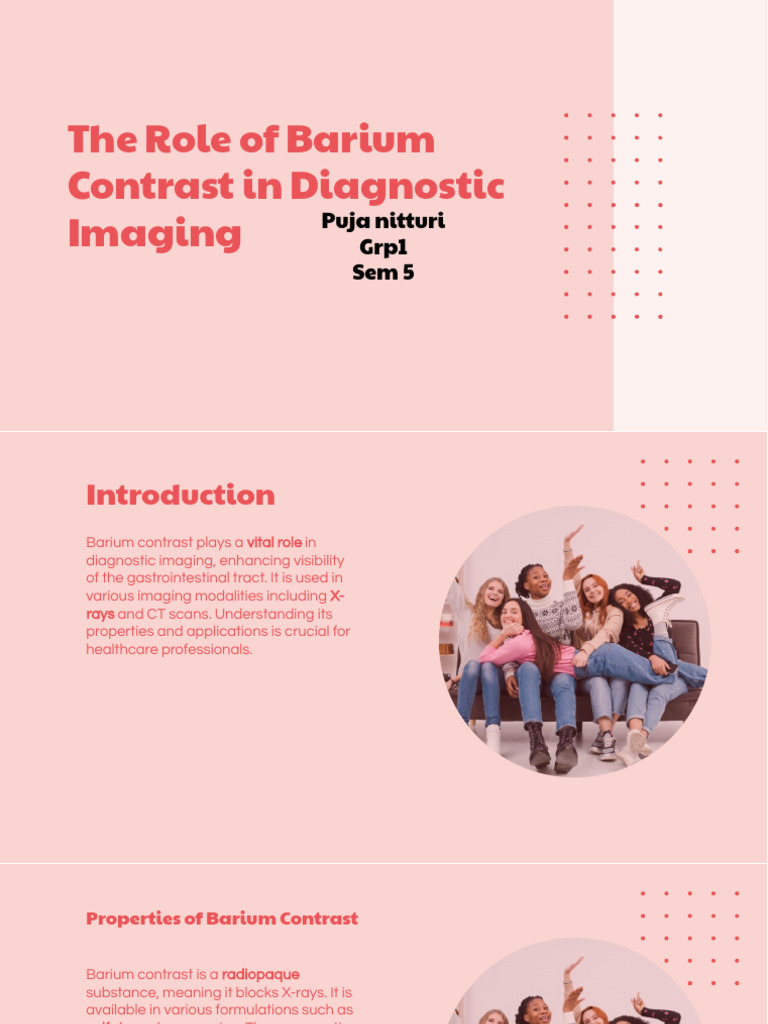 Barium | Download Free PDF | Medical Imaging | Ct Scan