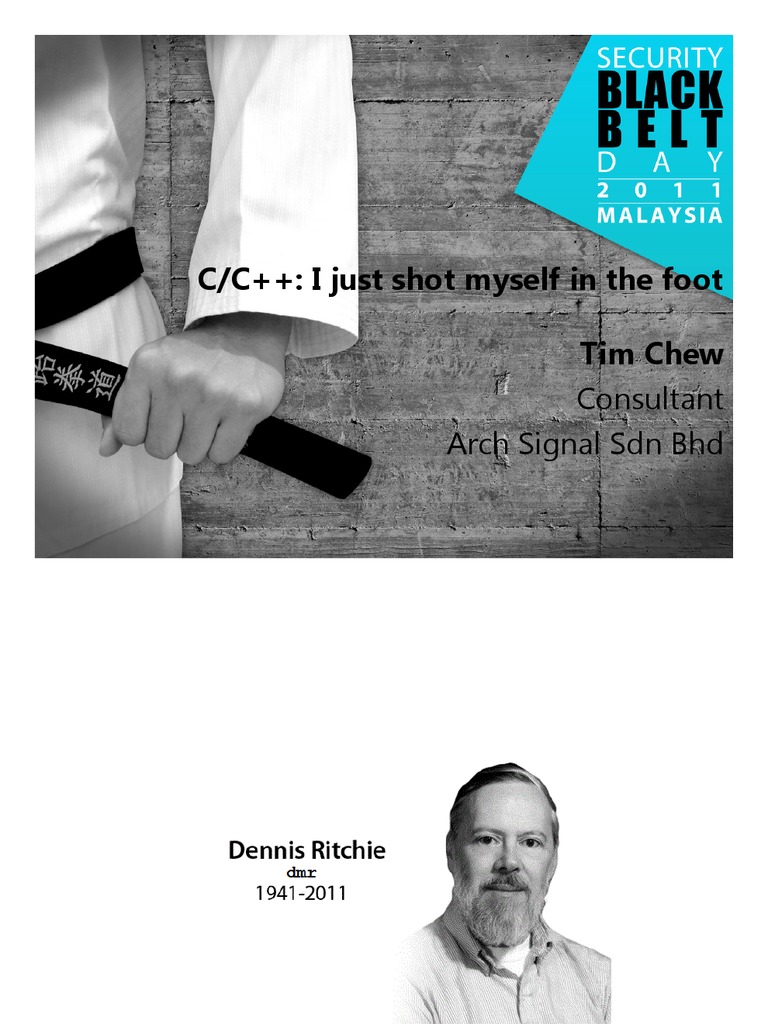 CC++ Security by Tim Chew | PDF