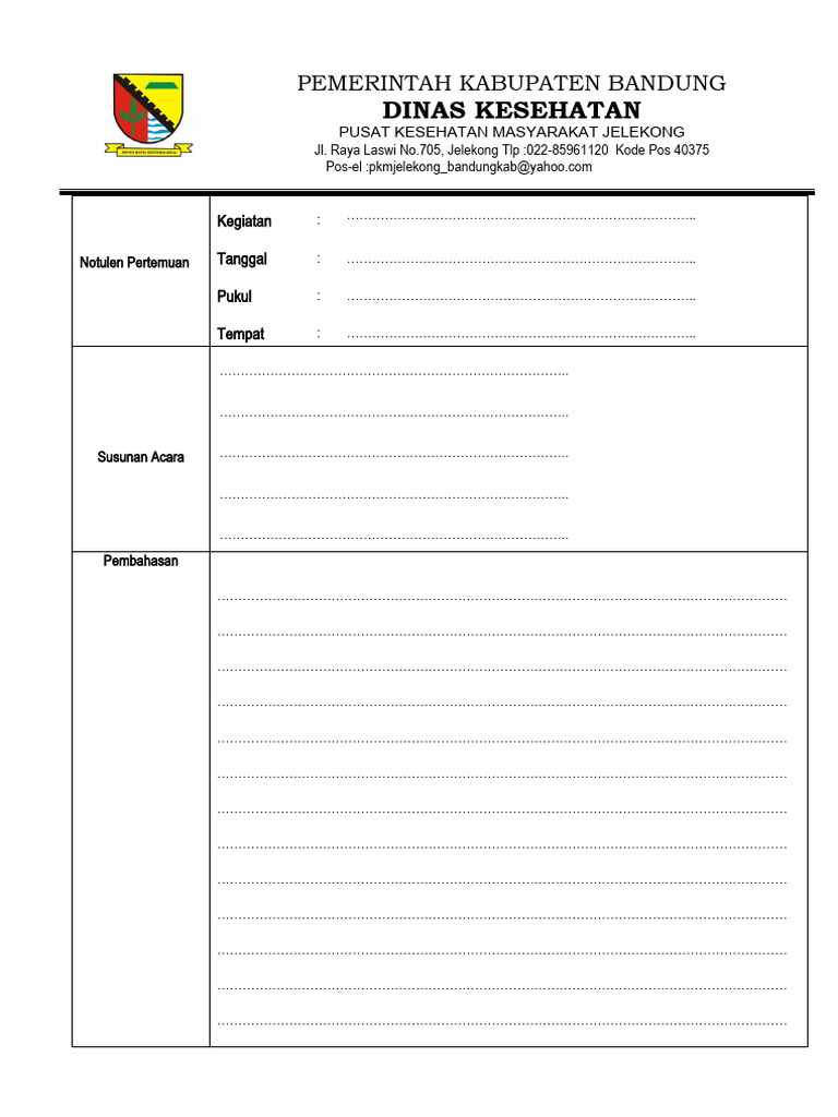 Notulen | PDF