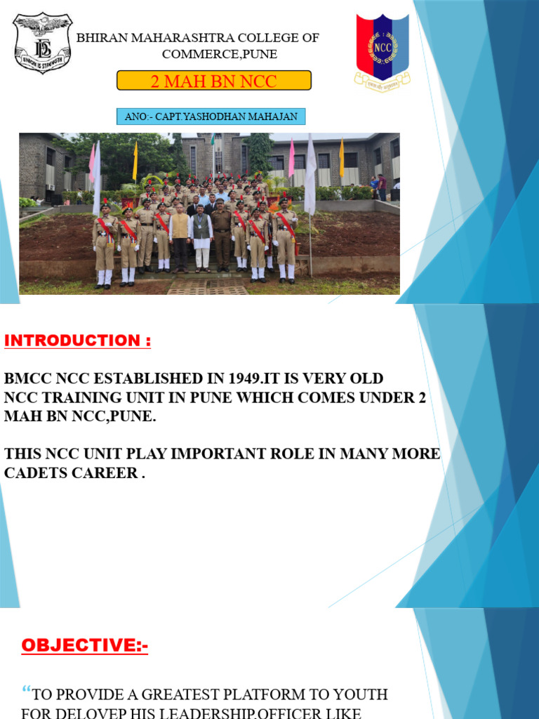 BMCC NCC Students | PDF