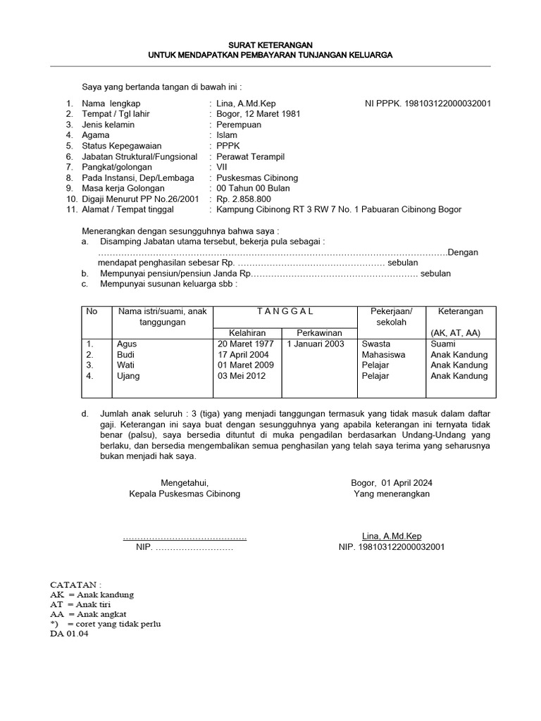 Panduan Pengisian SKUMPTK PPPK 2024 | PDF