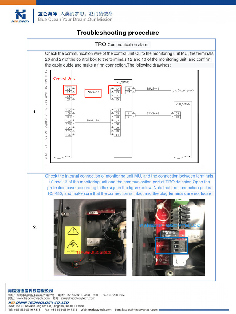 TRO Communication Fail Procedure | PDF | Teaching Methods & Materials ...