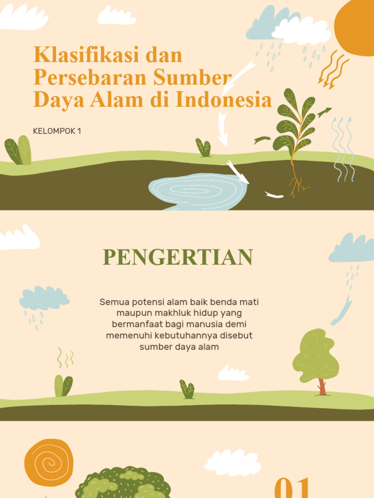 Klasifikasi Sumber Daya Alam Indonesia | PDF