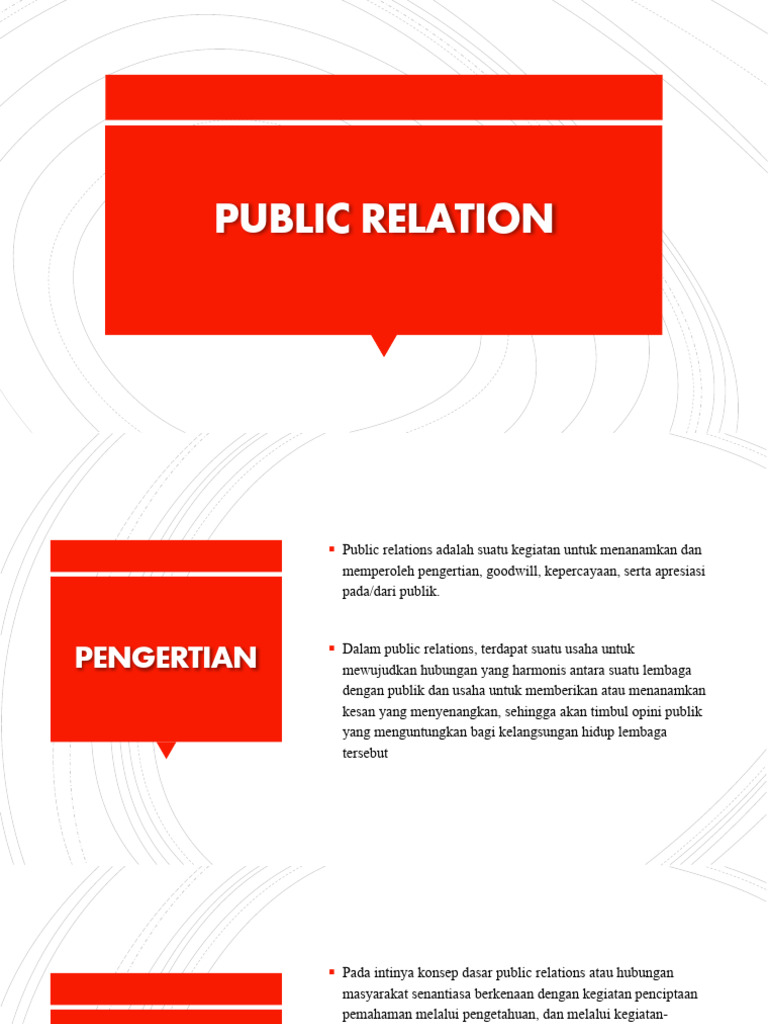 Public Relation | PDF