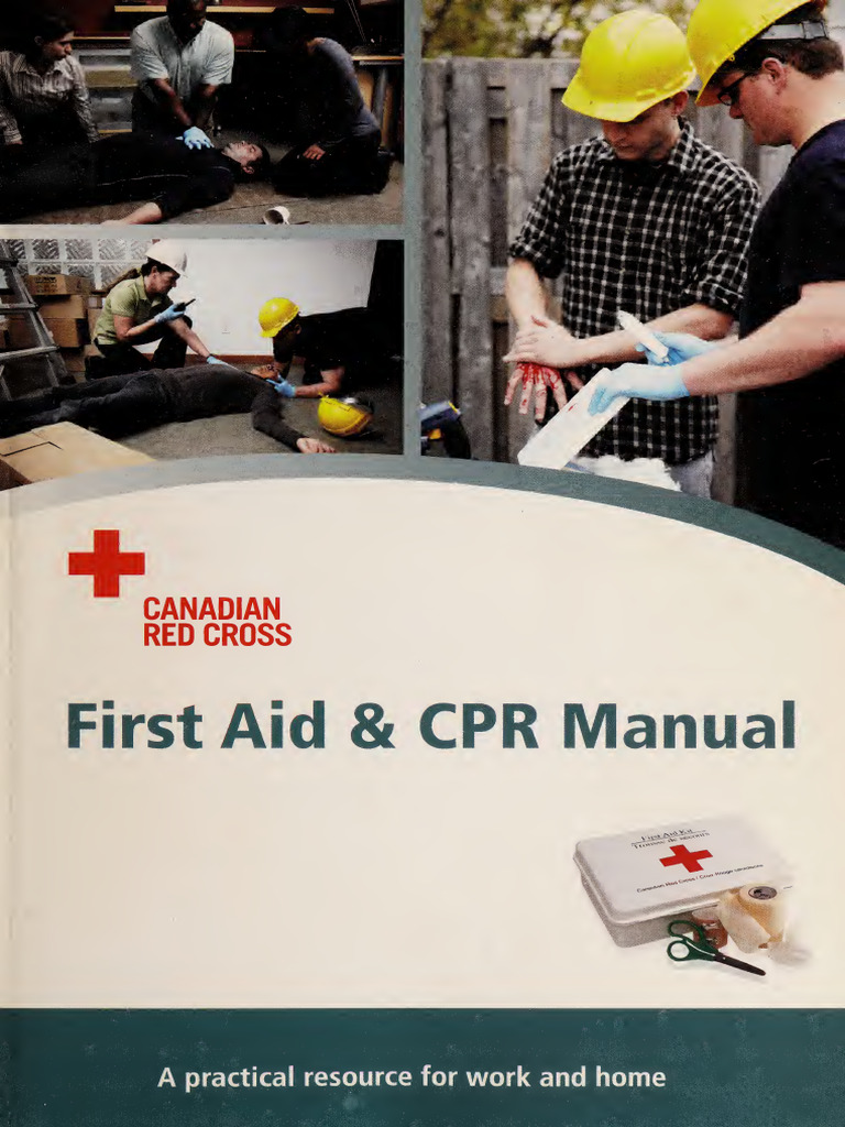 Canadian Red Cross First Aid Manual | PDF | First Aid | Hand Washing