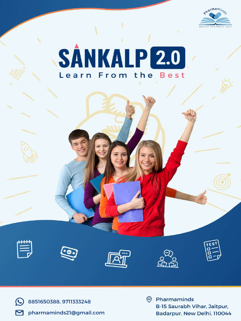 Pharmaminds Sankalp 2026 | PDF | Pharmacy | Pharmaceutical Sciences