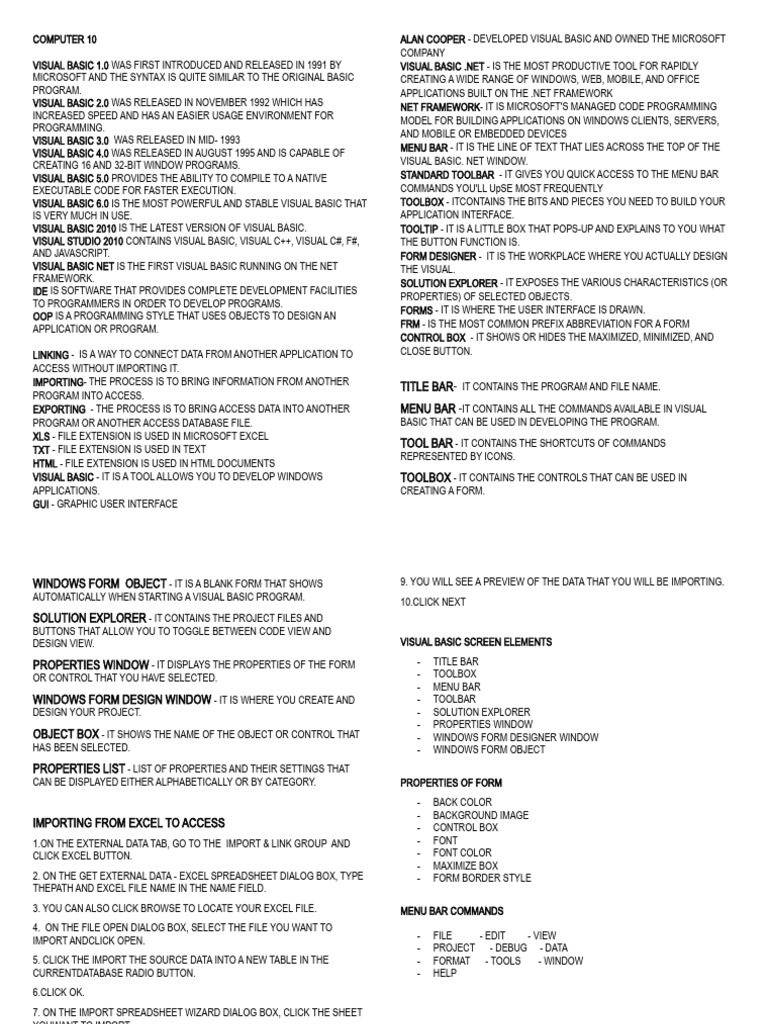 Computer | PDF | Window (Computing) | Microsoft Excel
