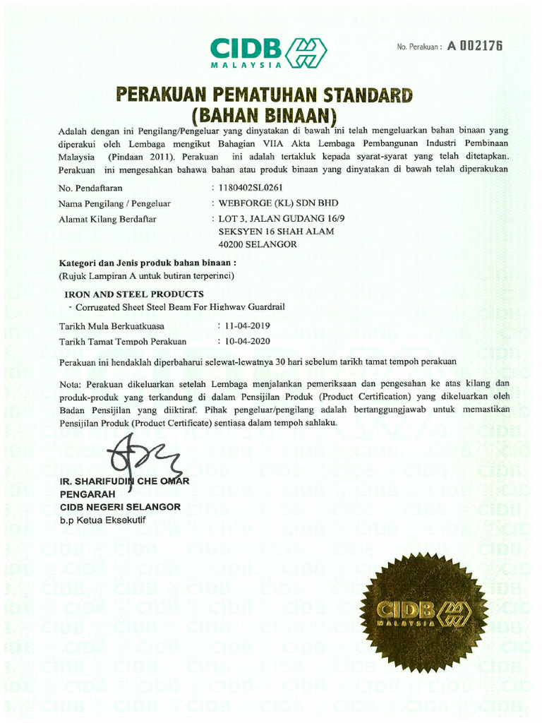 PPS certificate 2019 | PDF