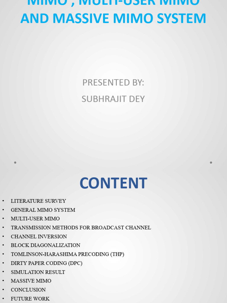 MIMO BASED SYSTEM USING ALAMOUTI ALGORITHM (2) New | PDF | Mimo | Telecommunications Engineering