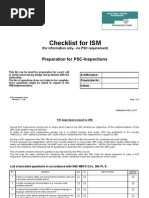 MLC Inspection Checklist | PDF | Sailor | Occupational Safety And Health