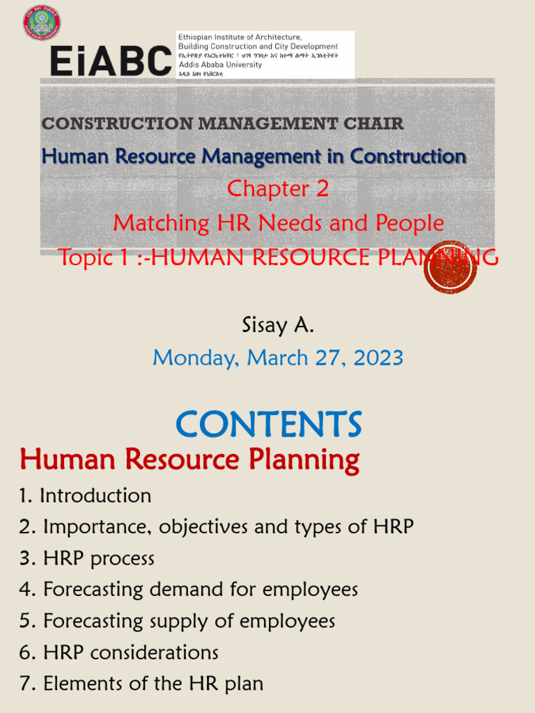 2.1. HRP | PDF | Human Resources | Human Resource Management