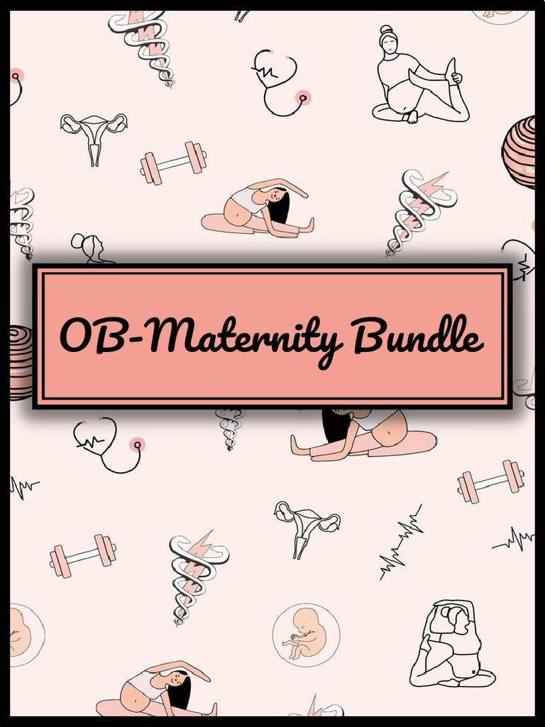 OB-Maternity Bundle | PDF | Infertility | Childbirth