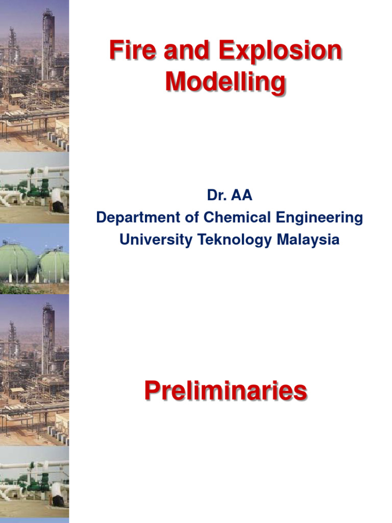 3 3 Fire and Explosion Model | PDF | Combustion | Explosion