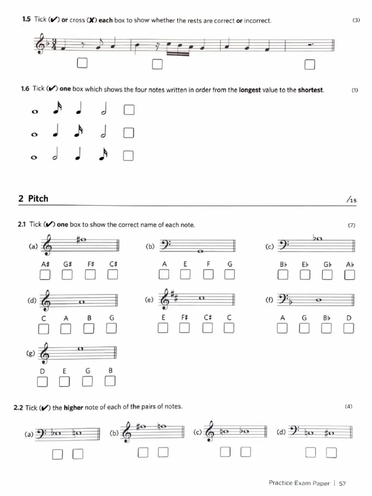 Exam Practice 1 | PDF