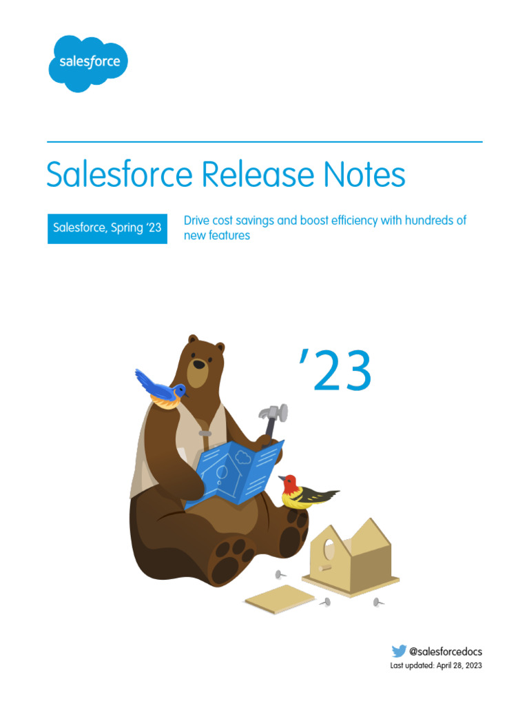 Salesforce Spring '23 Release Overview | PDF | Cloud Computing | Mobile App