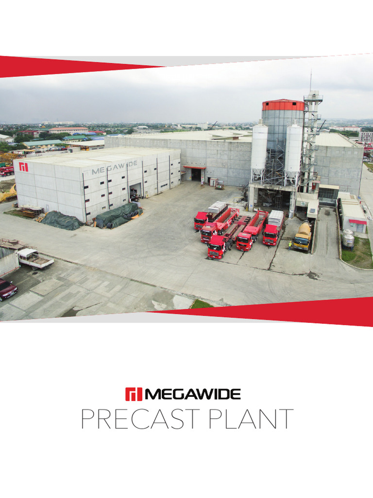 Precast Plant Brochure | PDF | Precast Concrete | Building Engineering