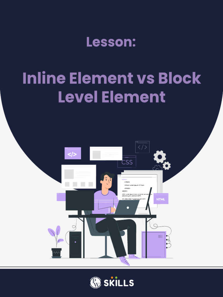 Inline Element vs Block Level Element | Download Free PDF | Html Element | Html