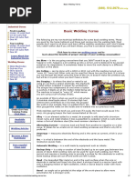 Welding Definitions & Terms (Terminologies) A-Z | PDF | Welding ...
