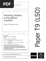 Lesotho Income Tax Overview and Rates | PDF | Taxes | Income Tax