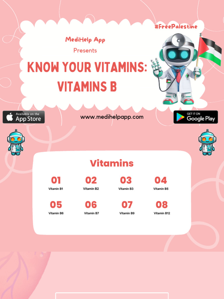 Know Your Vitamins Series_ Vitamin B | Download Free PDF | Vitamin B12 ...